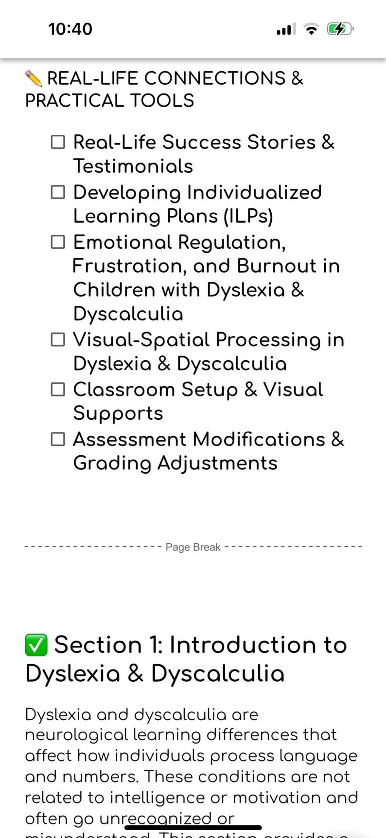 Dyslexia and Dyscalculia Guide for Parents and Children (187 Pages) - Etsy