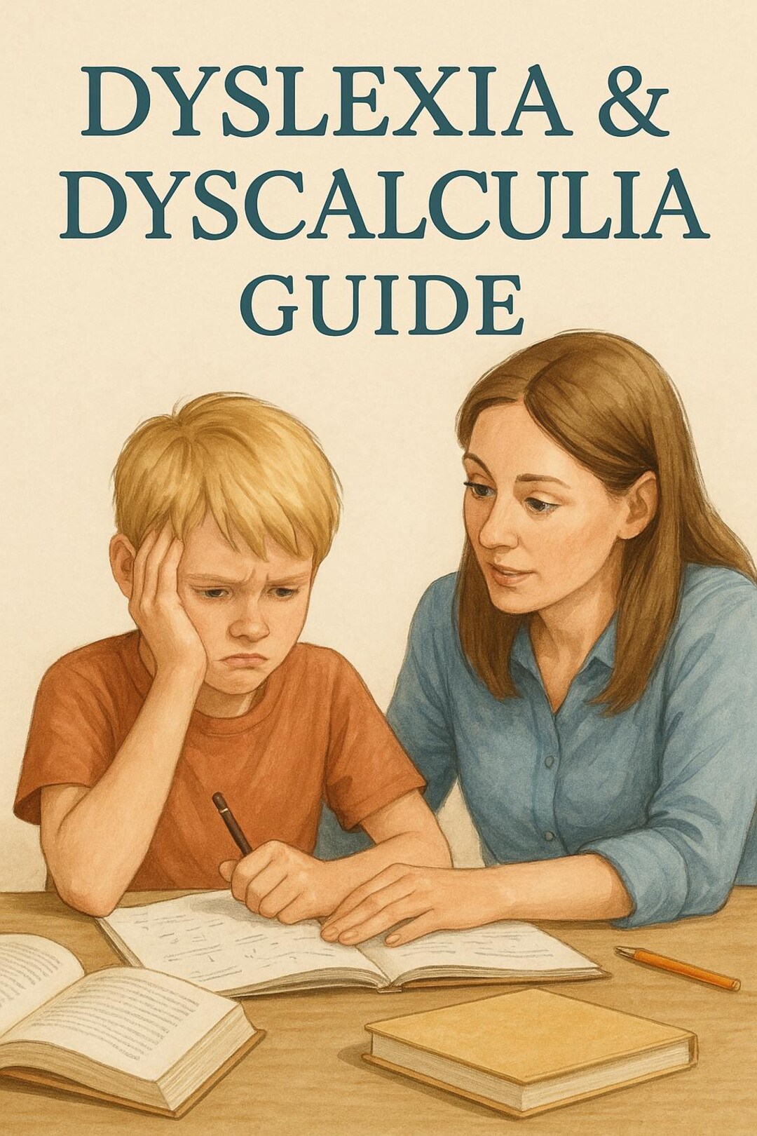 Dyslexia and Dyscalculia Guide for Parents and Children (187 Pages) - Etsy