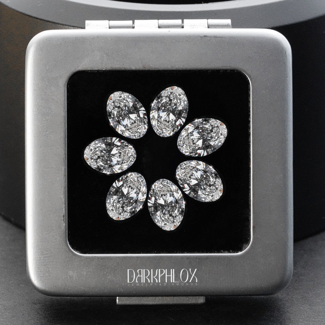 Certified Cvd Lab Grown Oval Diamond / Hpht VS-VVS Lab Grown Diamonds ...
