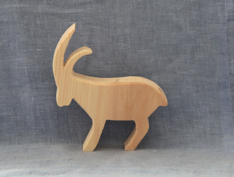 Ibex, Wooden Toy, Handmade - Etsy
