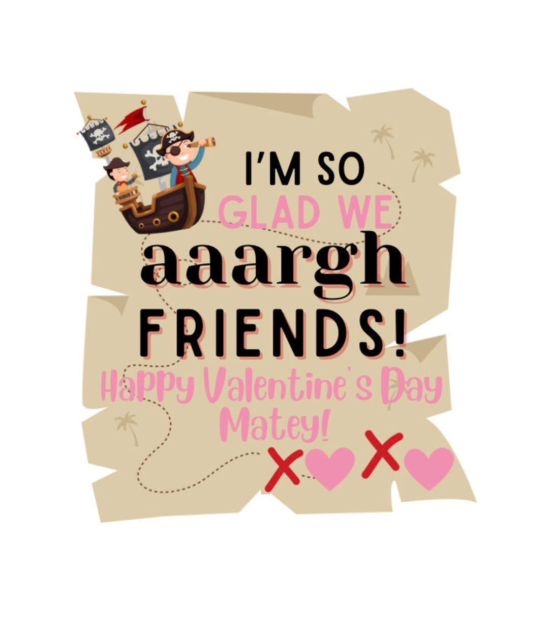 Valentines Day Gift Tags Printable Template PDF PNG Instant Download ...