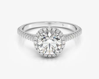 1 carat diamond ring | Etsy