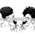Black Women Braids Nubian Princess Queen Hair Beautiful African Female ...