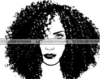 Latina Woman Nubian Princess Queen Afro Hair Beautiful African | Etsy