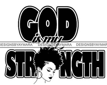 Afro Woman Svg Nubian Queen Diva Afro Hair Beautiful African American ...