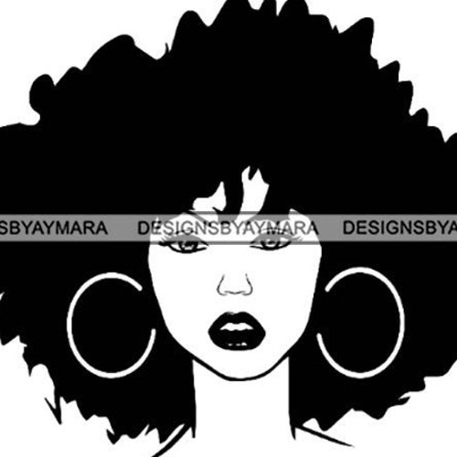 Black Women Nubian Princess Queen Afro Hair Beautiful African - Etsy