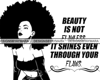 Afro Woman Svg Nubian Queen Diva Afro Hair Beautiful African | Etsy