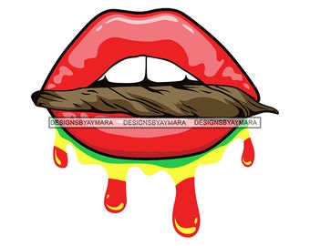 Blunt roll lips | Etsy