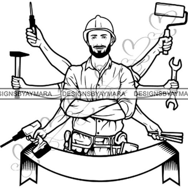 Repairman Svg - Etsy