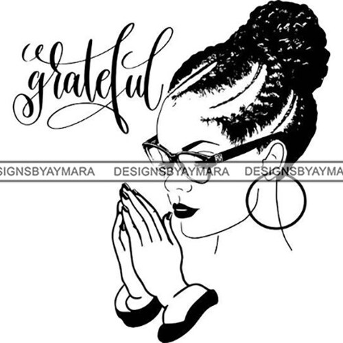 Afro Woman SVG Dreads Nubian Princess Queen Hair Beautiful - Etsy