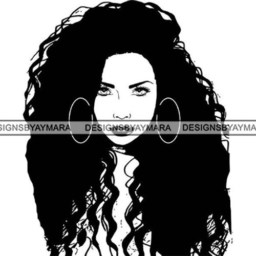 Latina Woman Nubian Princess Queen Afro Hair Beautiful African | Etsy