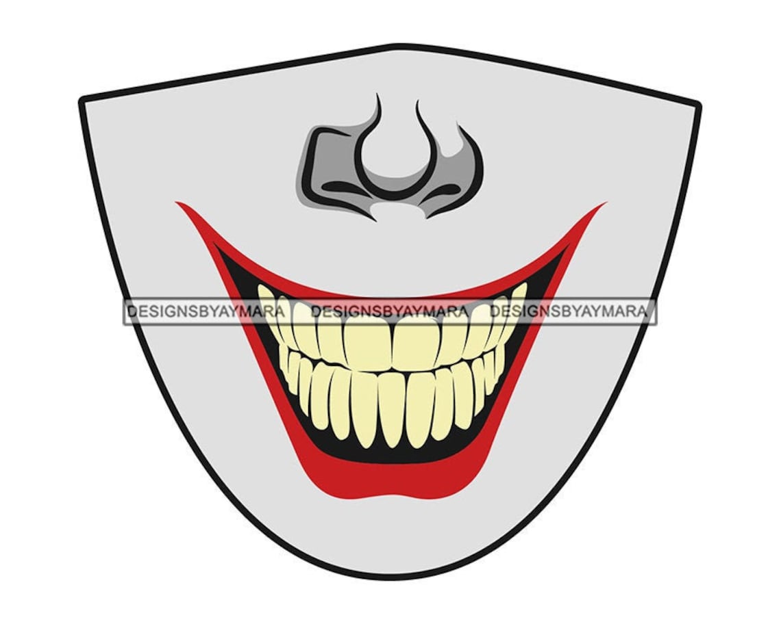 Funny Half Face Comic Cute Designs for Mask Unique Bizarre - Etsy