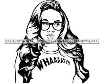 Afro Woman PNG Color Nubian Princess Black Queen Hair | Etsy