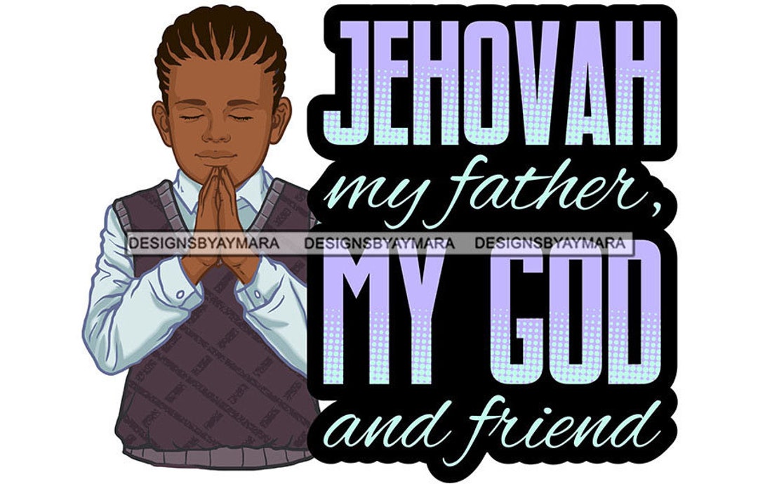 Boy Praying Bible Verse Christian Religious Gospel Faith Word - Etsy