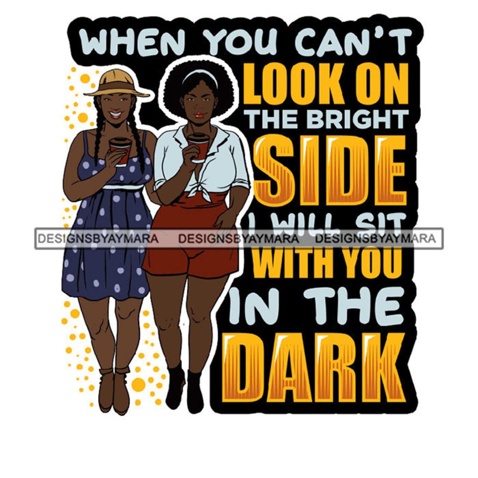 Best Friends Forever SVG Afro Woman Sisters Buddy Queen Love - Etsy