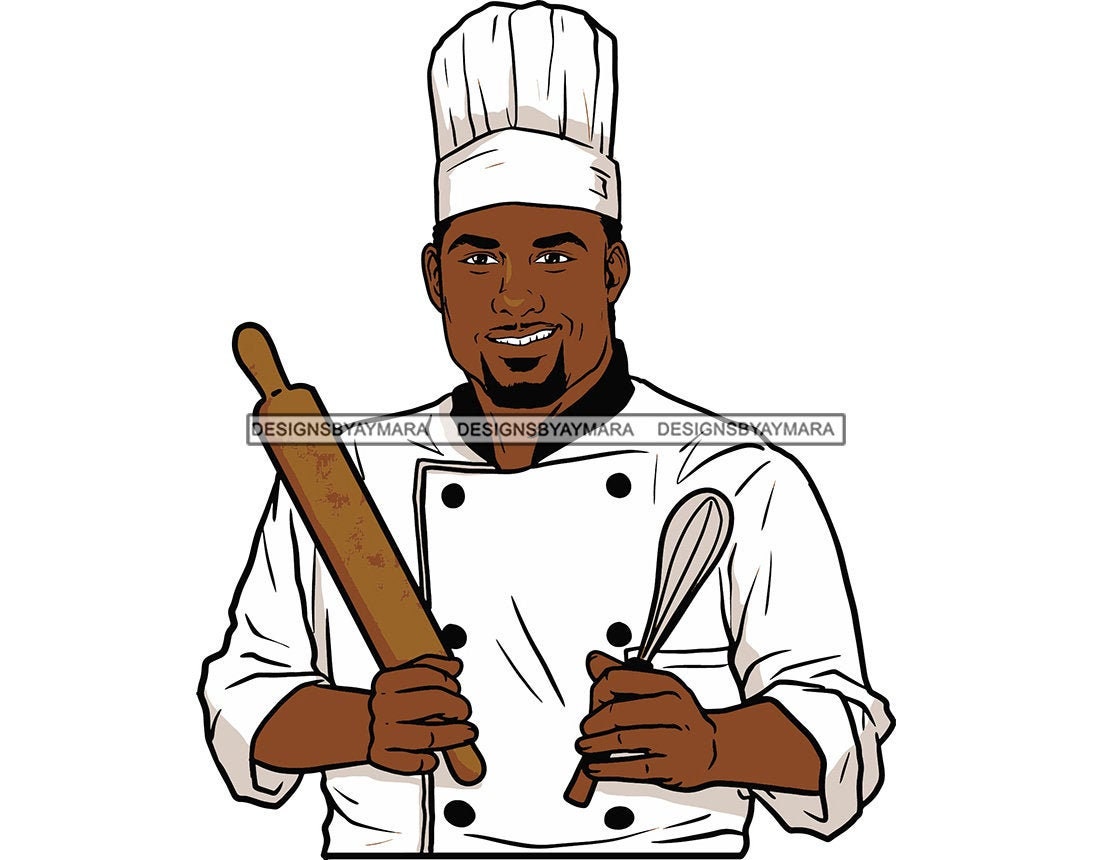 Man Cooking Clip Art