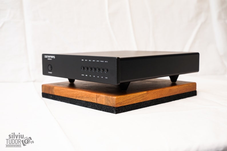 DAC Isolation Platform | Anti Vibration Stand | Handmade From Solid ...