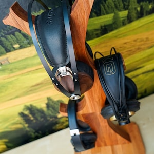 TRIPLE HEADPHONE STAND | Tree Shaped Handmade Out of Solid Wood ...
