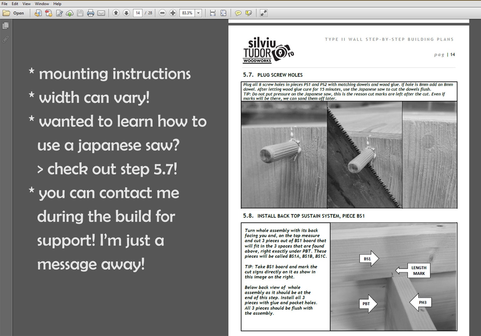 DIY DESK PLANS | Floating Wall Desk Guide | Step by Step Easy to Build ...