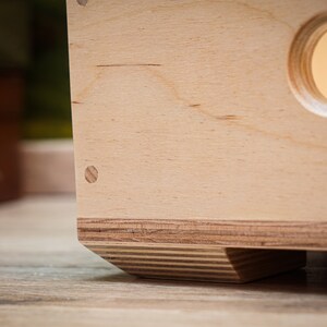 OAK RECORD Storage | Real Oak Hardwood Finished in Linseed Oil and ...