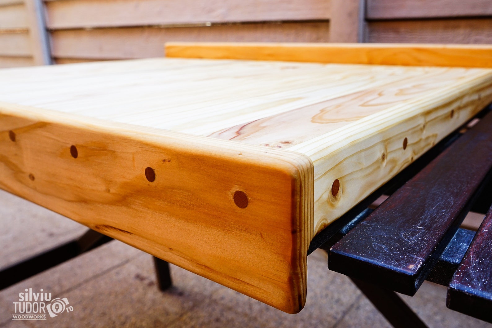 WOOD DOUGH BOARD Solid Real Hardwood It Will Never Bend | Etsy