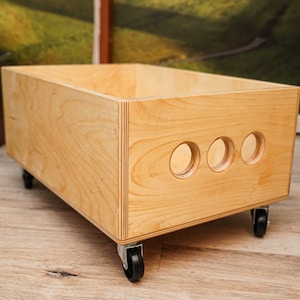 Vinyl Record Storage | LP Crate Storage Vinyl Box | Wooden Handmade ...