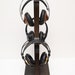 TRIPLE HEADPHONE STAND Tree Shaped Handmade Out of Solid Wood Supports ...