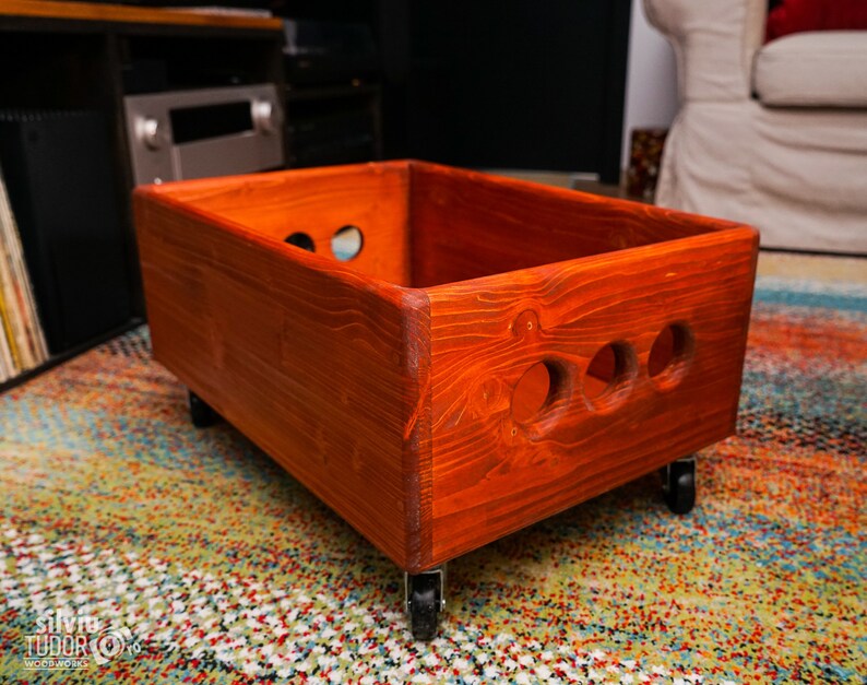 Build Your Own Vinyl Record Storage Crate – LP150 DIY Woodworking Plans ...