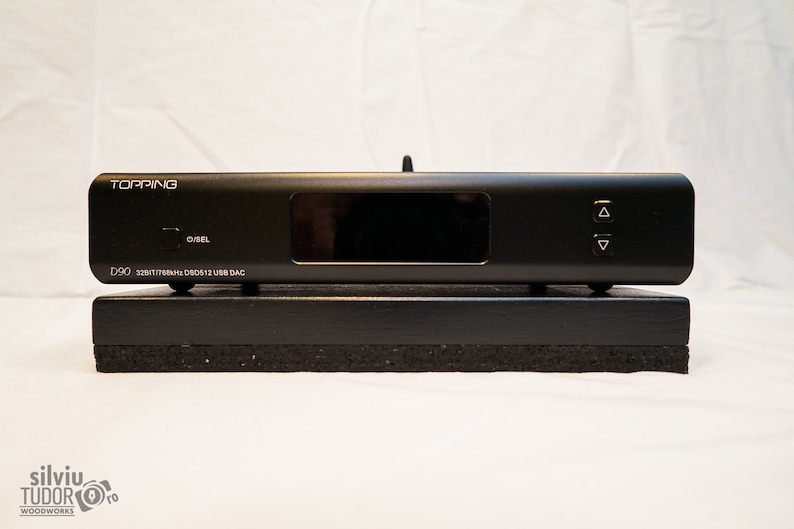 DAC Isolation Platform | Anti Vibration Stand | Handmade From Solid ...