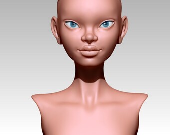 3d Model Breast Stl File Bjd Doll for 3d Printing - Etsy