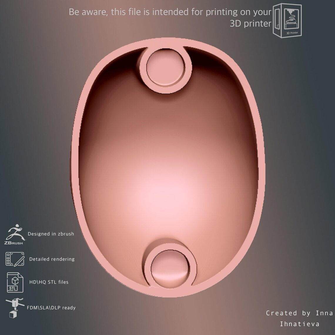 3d Model STL File BJD Doll Head With Cap for 3d Printing - Etsy