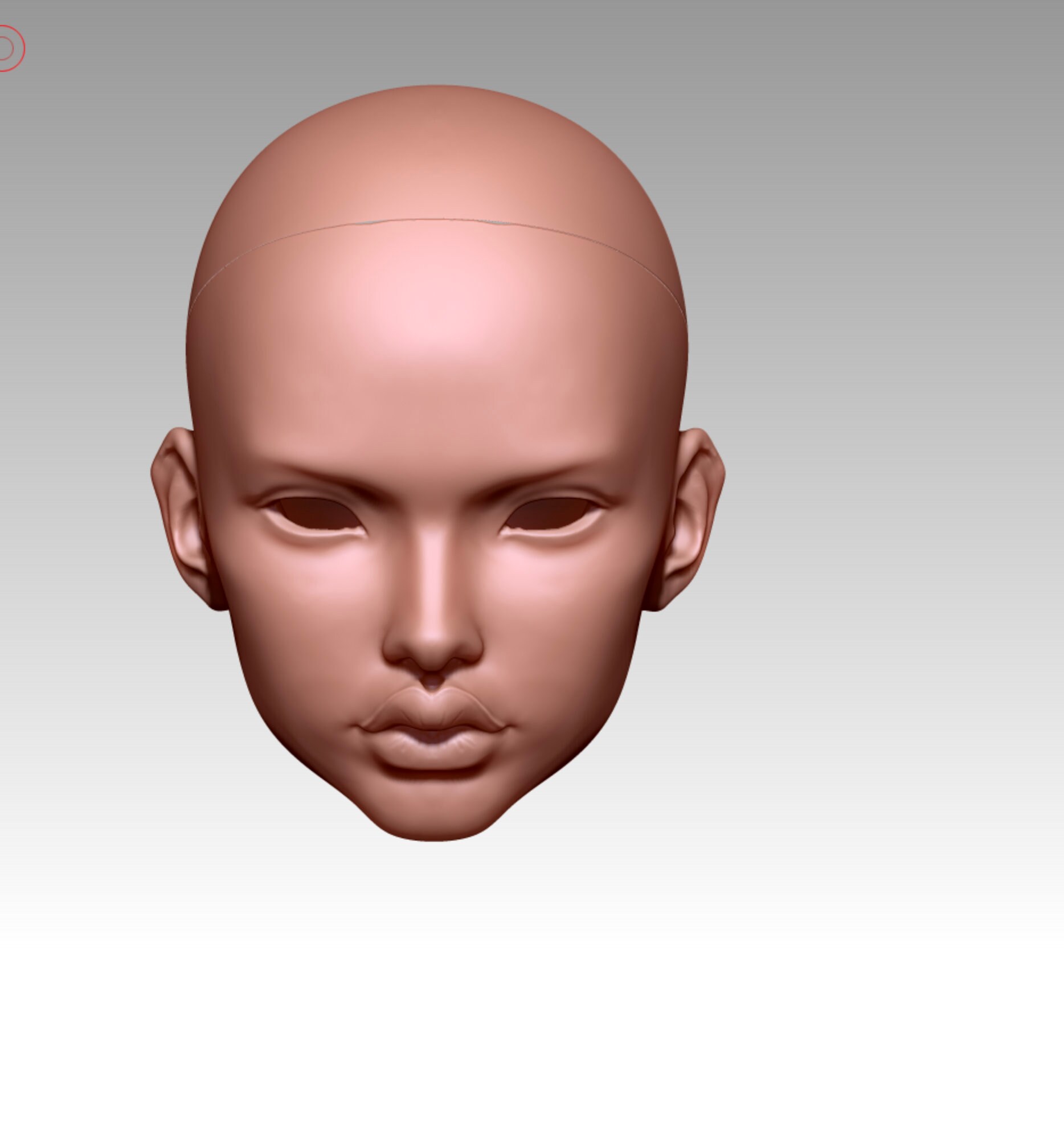 3d Model BJD Head for 3d Printing - Etsy