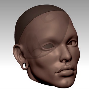 3d Model Male Head for Bjd Doll STL File for 3d Printing - Etsy