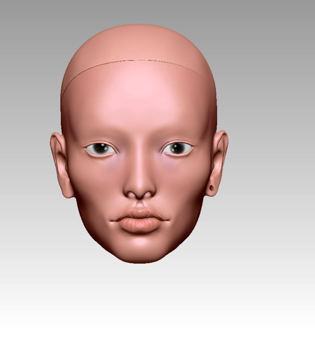 3d Model BJD Doll Head Male - Etsy