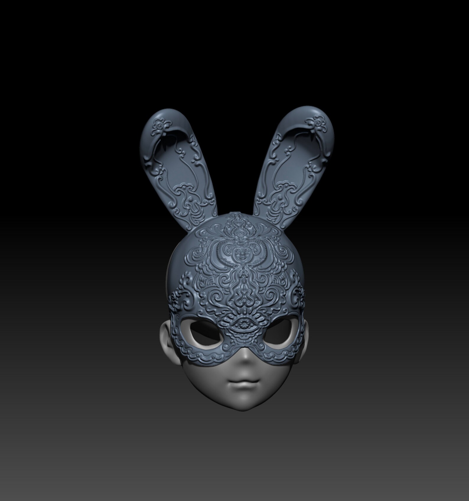 3d Model Mask for Bjd Doll STL File for 3d Printing - Etsy