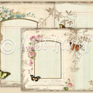 Vintage Photo Album Junk Journal Kit Download Digital Printable Junk ...