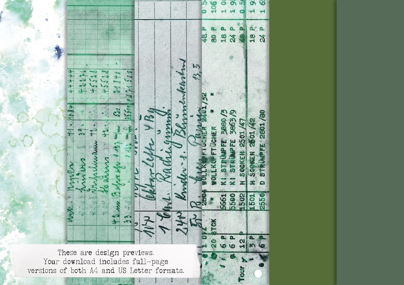 THE PAPER COLORPENDIUM - 100 Pages Digital Junk Journal Paper & Free ...