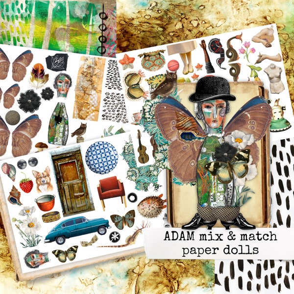 Printable Paper Doll - Etsy