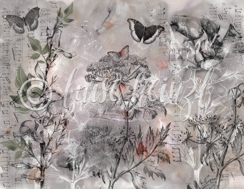 Junk Journal Background Pages Cute Woodland Woodland - Etsy Canada