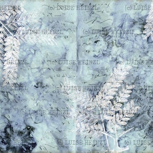 Winter Forest Digital Printable Background Pages, Digital Journal Pages ...