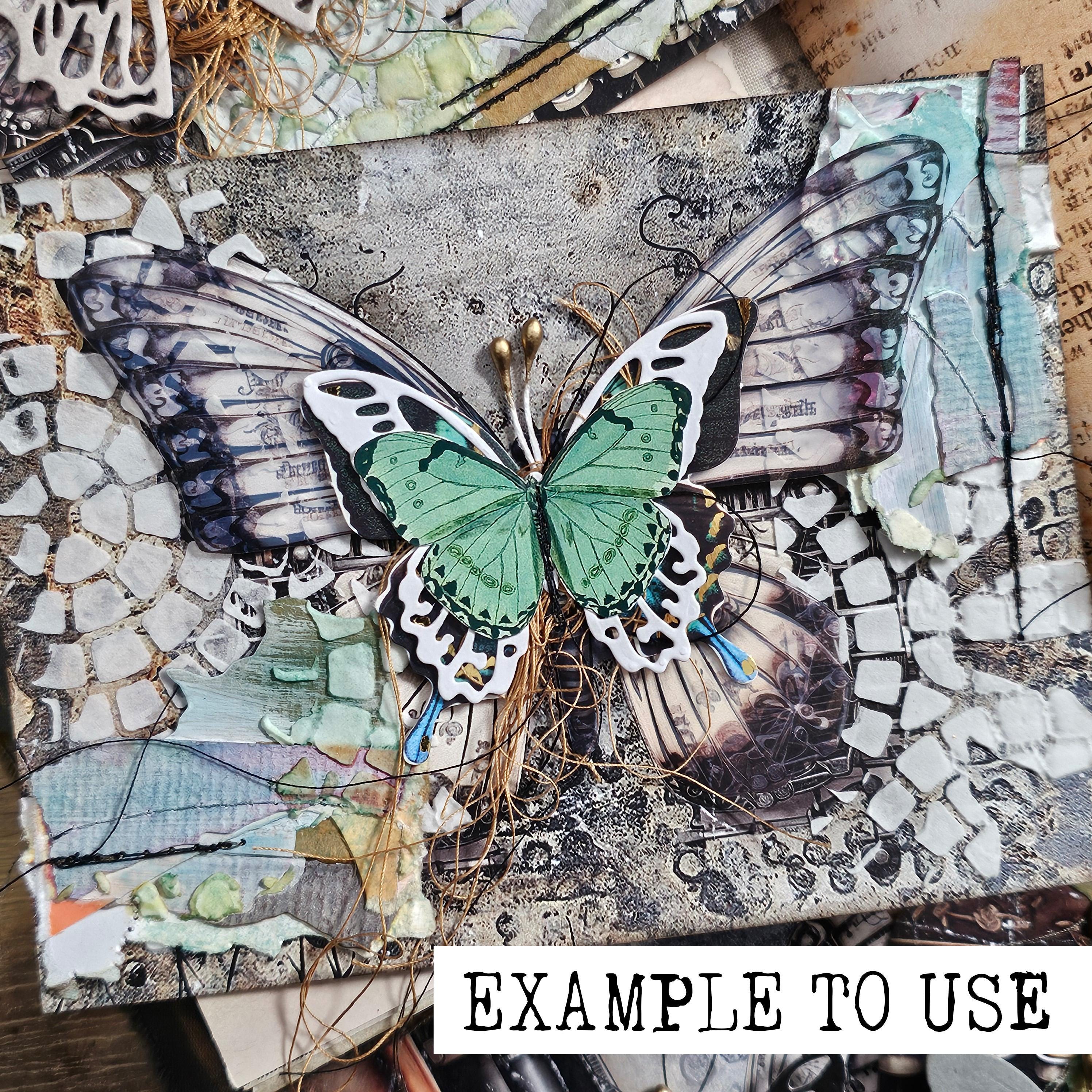 TYPEWRITER Ephemera Pack, Typewriter & Butterflies Fussy Cut Images ...