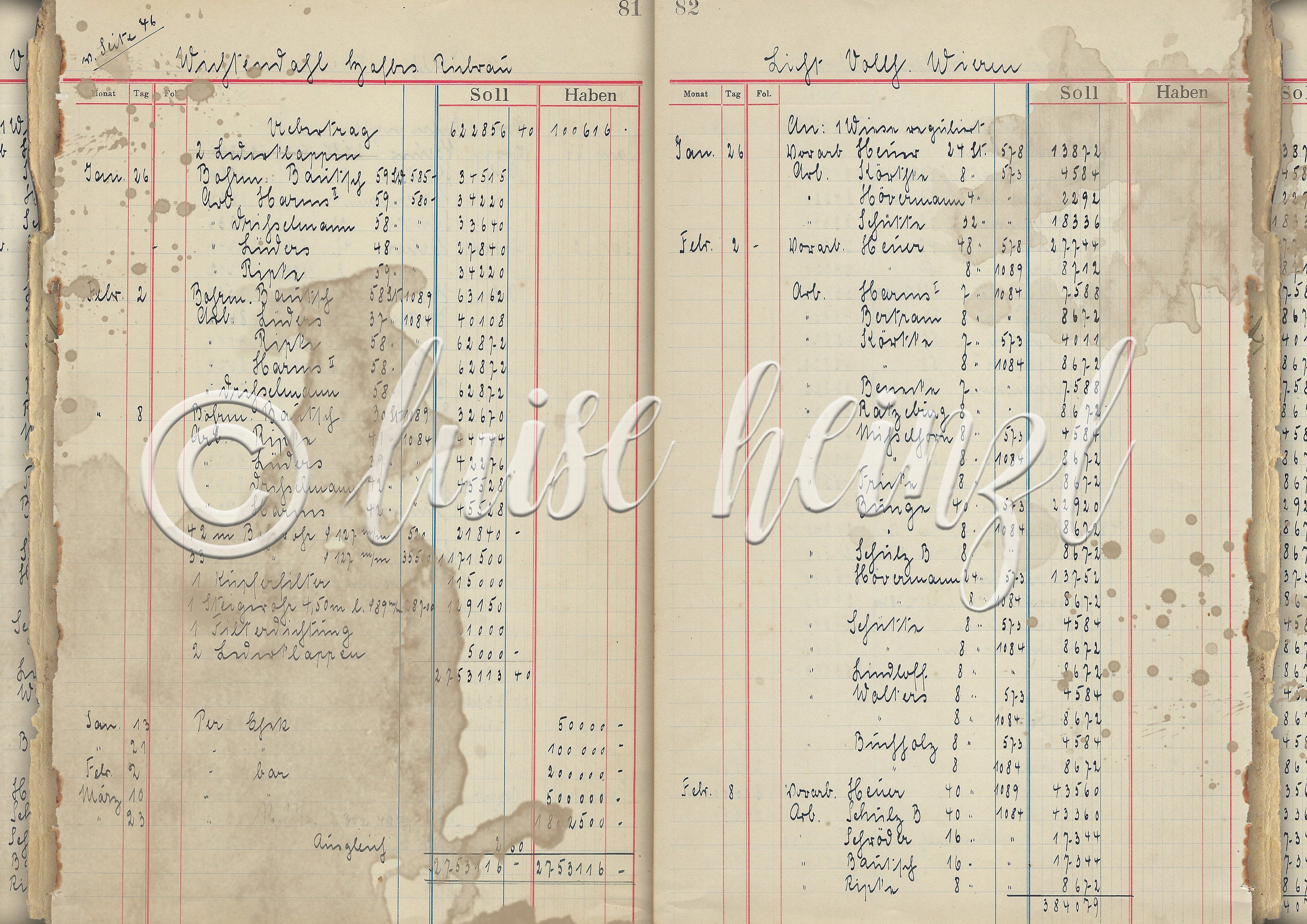 Ledger Paper Journal Backgrounds, Digital Printable Paper for Junk ...