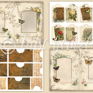 Vintage Photo Album Junk Journal Kit Download Digital Printable Junk ...