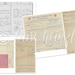 Vintage German Documents, Ledger Paper, Digital Printable Paper for ...