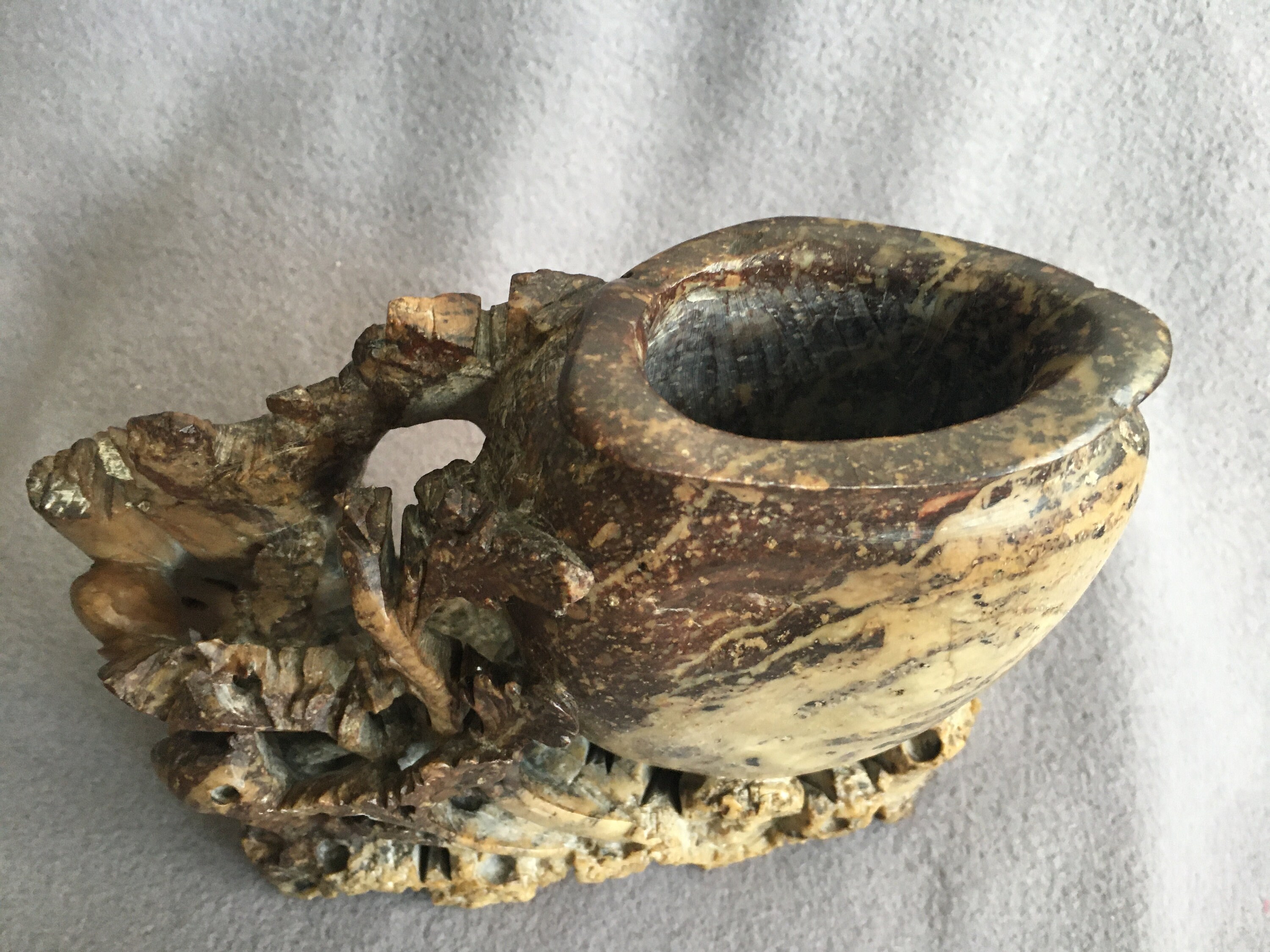 Chinese Soapstone Inkwell and Brush Washer Rinse Pinceaux - Etsy