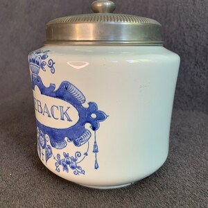 Delft Blue Tobacco Jar by Zenith Gouda,holland Humidor - Etsy