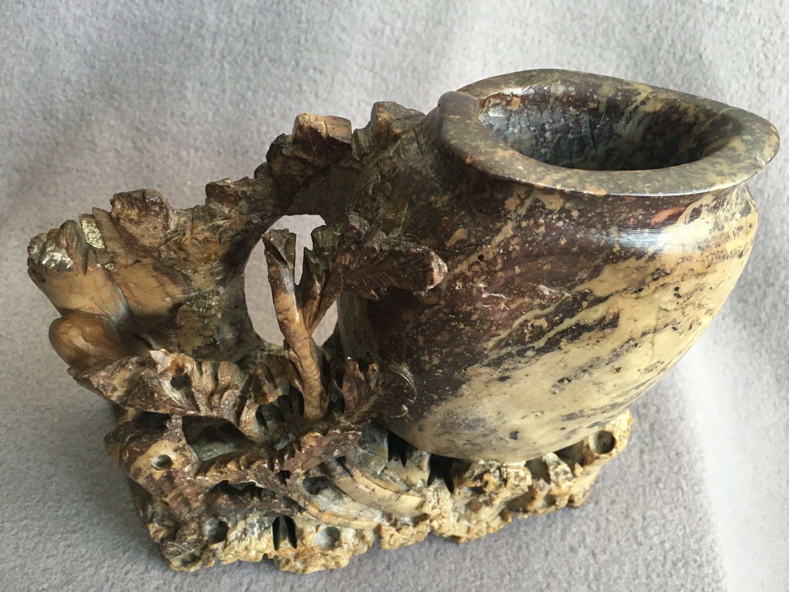 Chinese Soapstone Inkwell and Brush Washer Rinse Pinceaux - Etsy