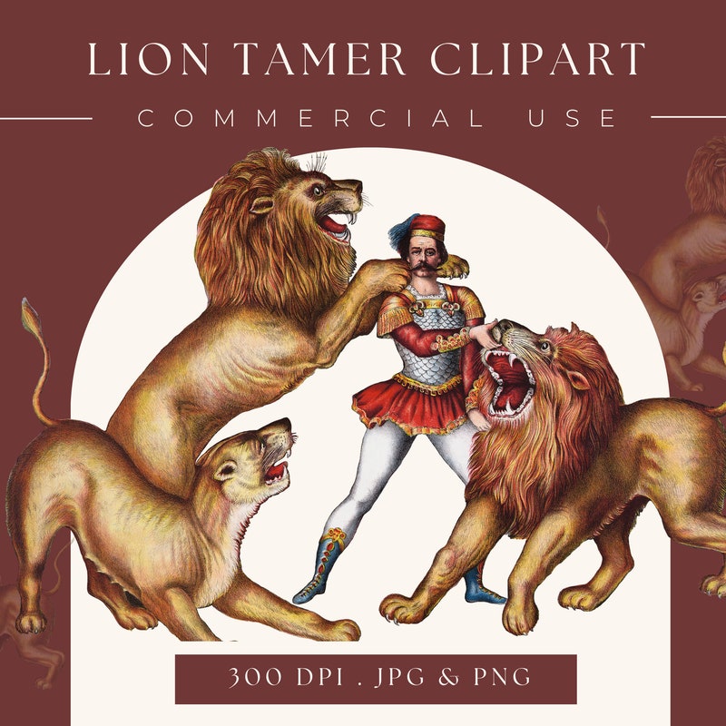 Lion Tamer - Etsy