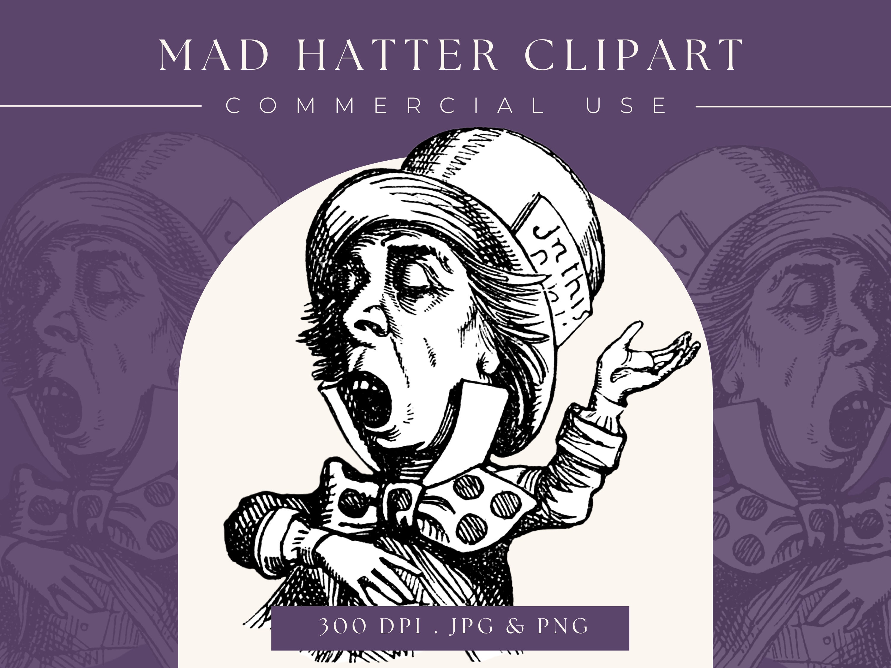 Mad Hatter Clipart