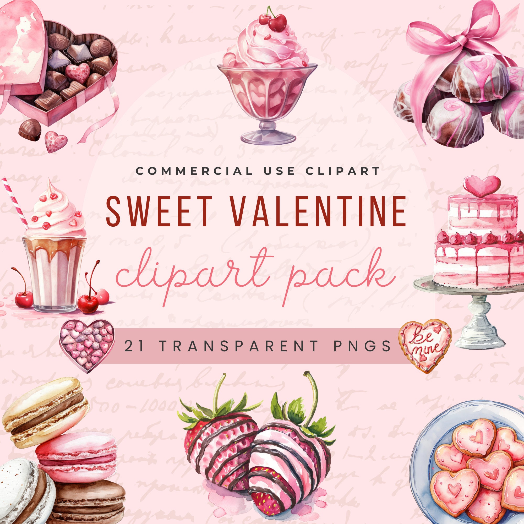 Sweets Clipart Wedding Clip Art Cupcake Clipart Commercial Use ...